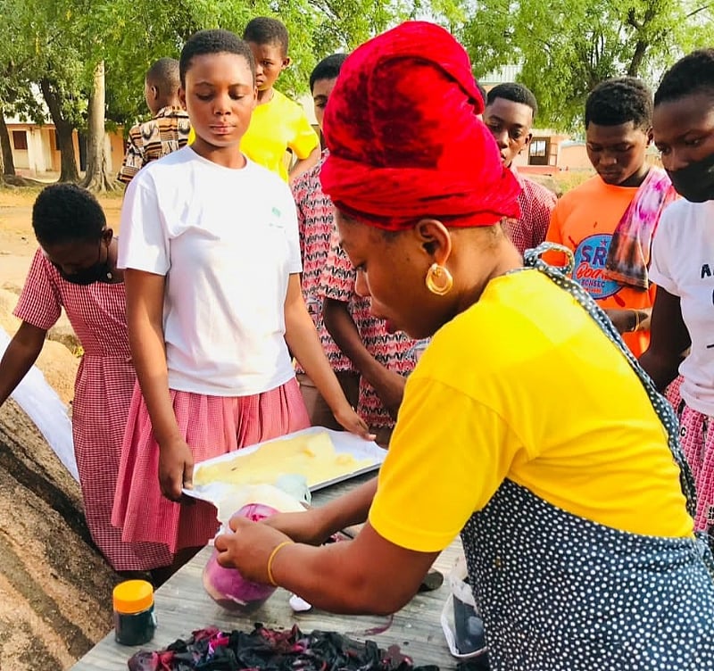 Ghanaian art educator impacts young minds with art skills, opportunities