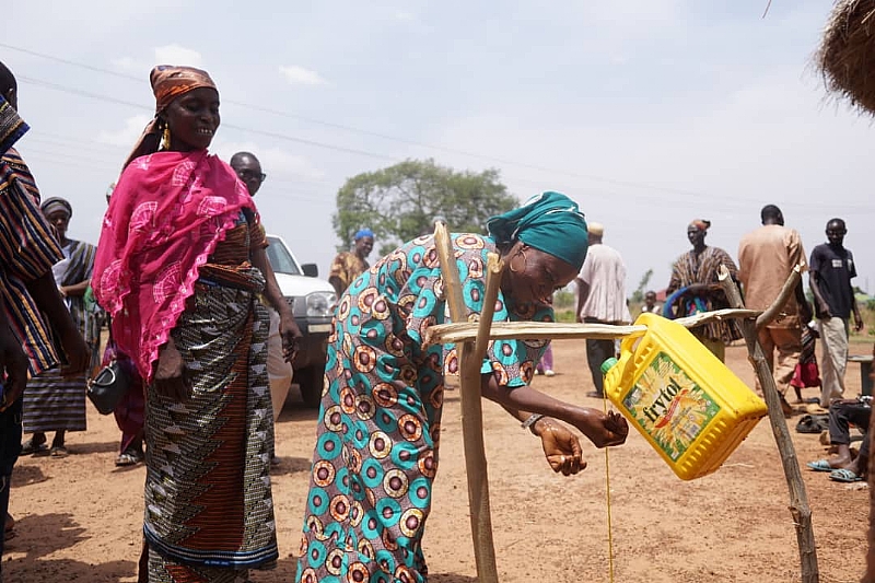 Covid-19: New Energy Promotes Tippy Taps For Hand Washing