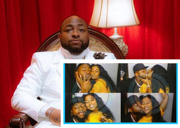 Davido spotted kissing American Instagram star