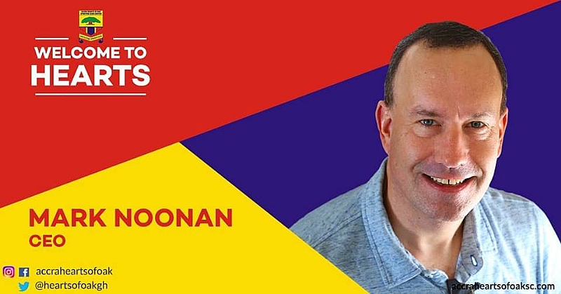 OFFICIAL: Hearts of Oak Confirms Mark Noonan As Club New CEO