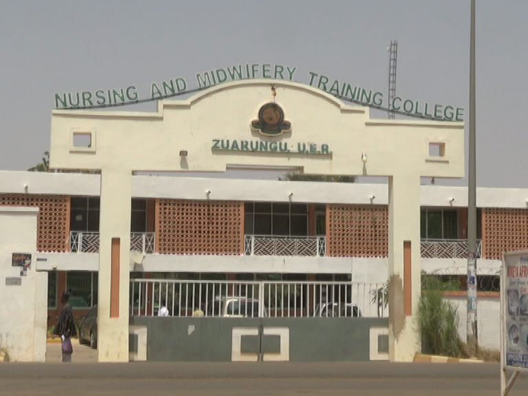 U/E/R: 306 admitted at Nursing and Midwives Training College in Zuarungu