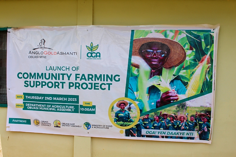 Anglogold Ashanti launches Community Farming Support Project in Obuasi