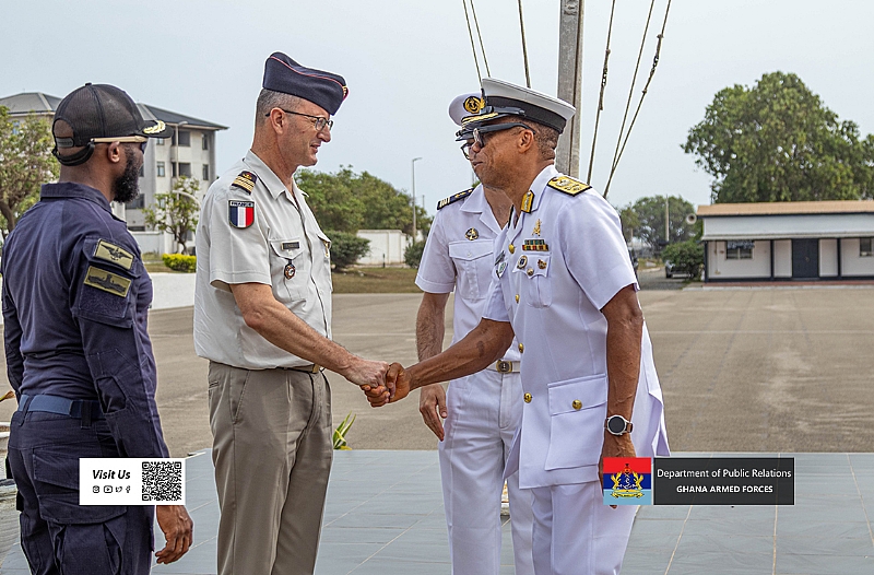 Ghana Navy reaffirms commitment to France partnership
