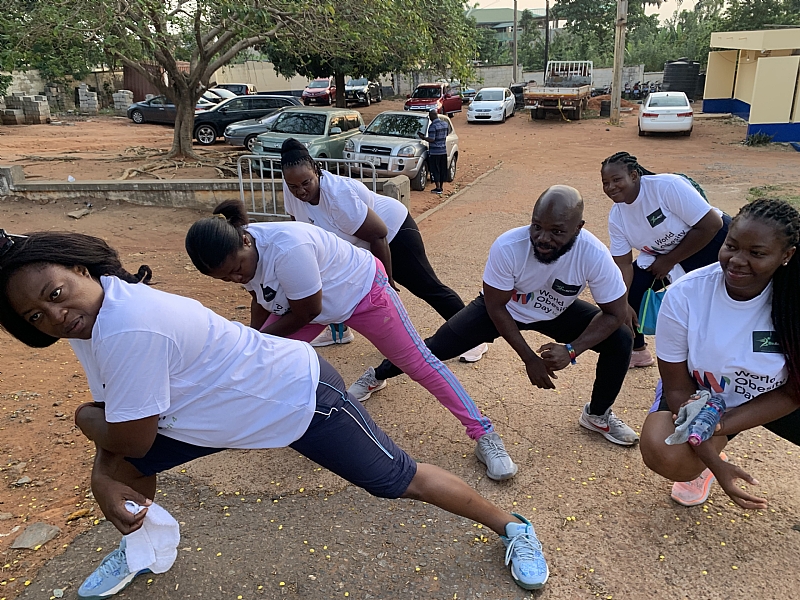 BeActive Foundation Ghana embarks on Health Walk to mark World Obesity ...