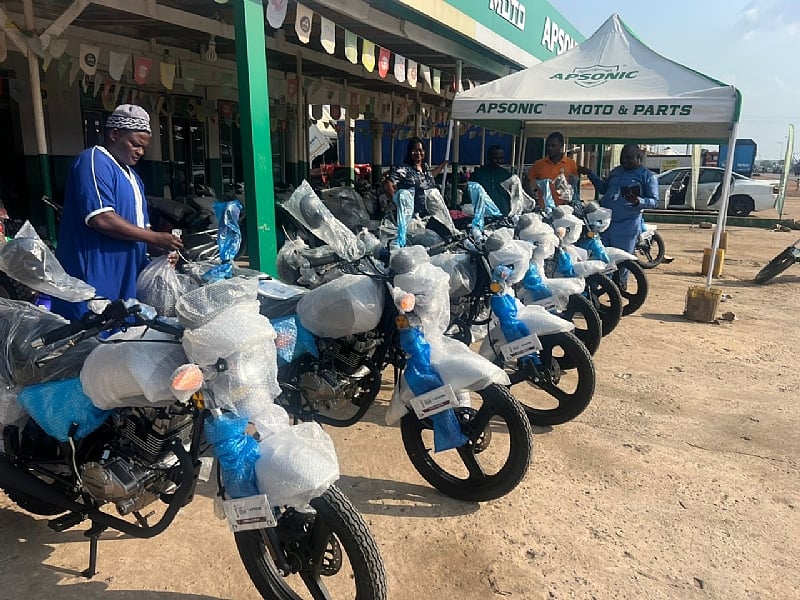 MP Donates Motorbikes to Boost School Supervision in Ejura Sekyedumase