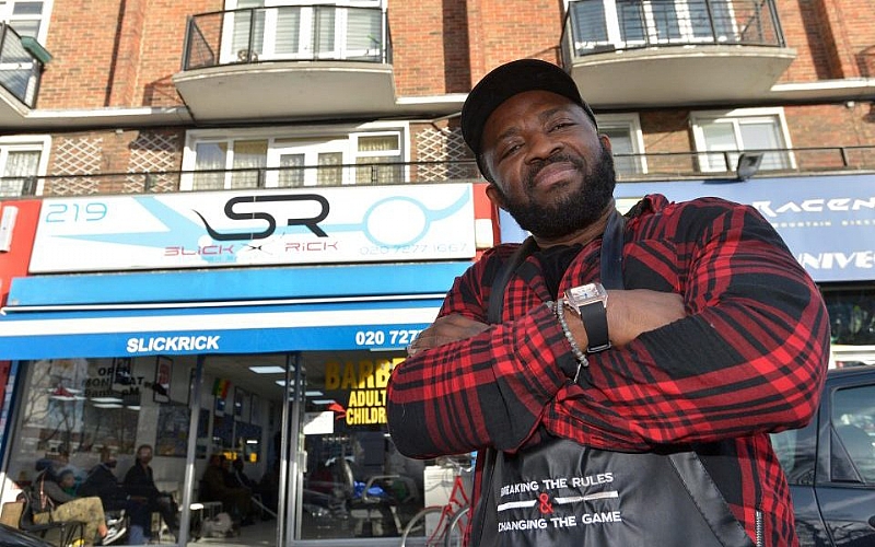 PHOTOS: Meet The Ghanaian Barber For Premier League Stars