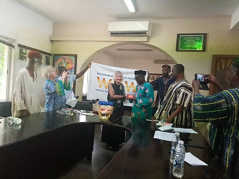 Anthony Obeng Afrane Honoured with Gold Medal for Literary Prowess