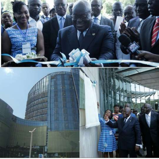 Ecobank Ghana Commissions 60million Head Office