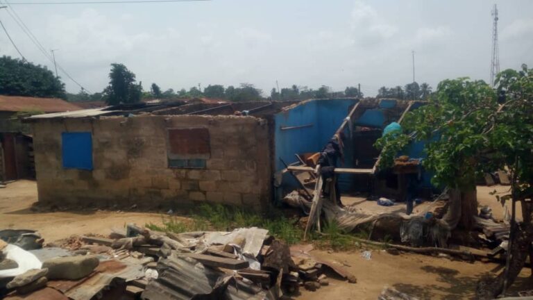 Rainstorm destroy houses, schools, markets in Eastern region