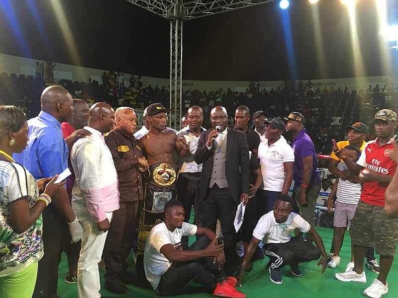 Papa Row Steals Cabic Boxing Promotions Show… As Patrick Allotey Stops ...