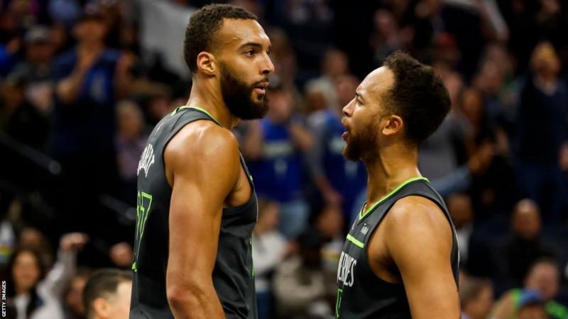 Rudy Gobert apologises after throwing punch at Minnesota Timberwolves team-mate Kyle Anderson