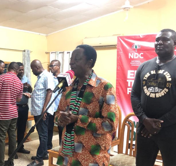Duffour meets NDC delegates in Akatsi South, pledges massive transformation