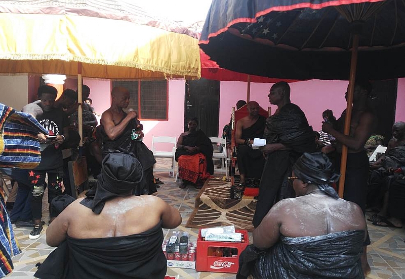 Ghana Month: Witnessing how a queen is enstooled in Bono culture at Yefri