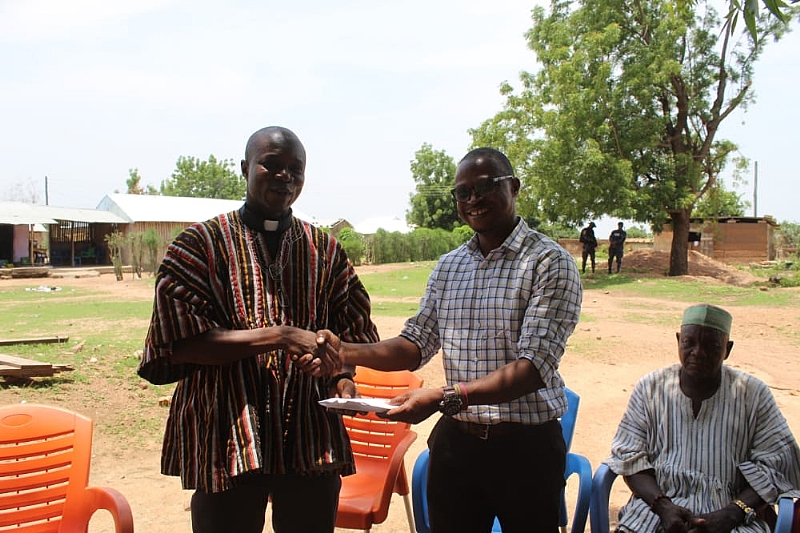 4ward Development supports St Joseph Health Center with GHS10,000