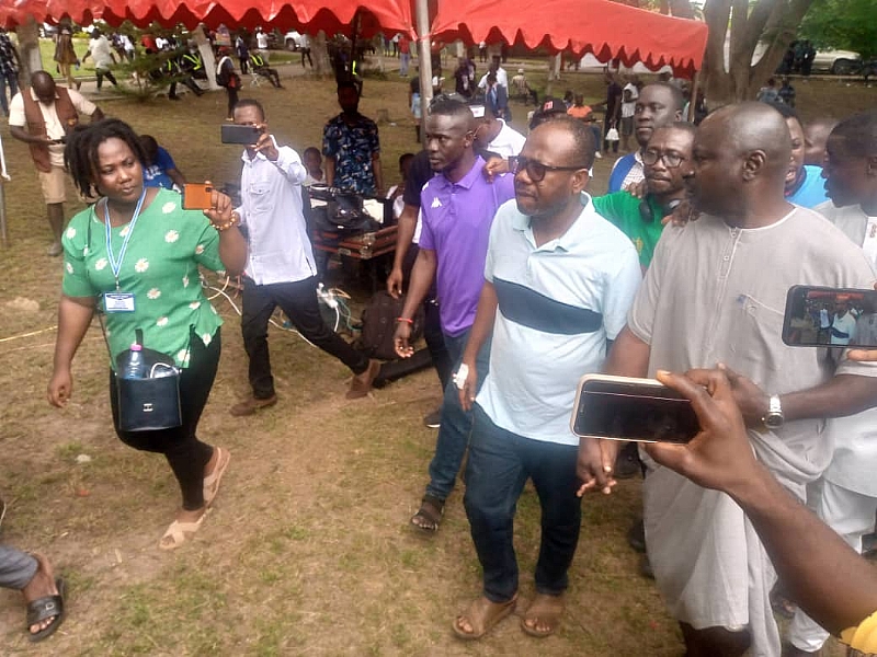 Ejisu NPP Primary: Kwesi Nyantakyi discharged from hospital, shows up ...