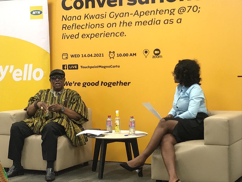 2021 Bright Conversations: MTN celebrates renowned journalist Nana ...