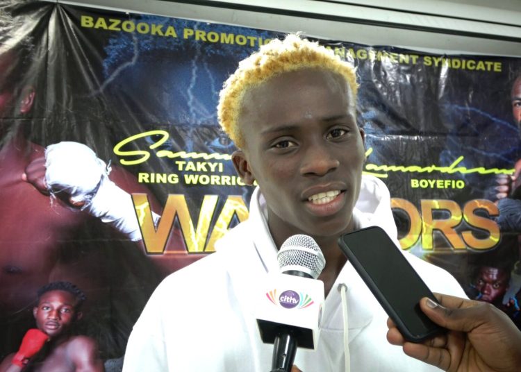 Olympic bronze medalist Samuel Takyi confident ahead of pro boxing debut