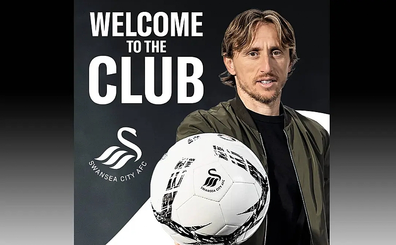 Luka Modric becomes co-owner of Championship club Swansea