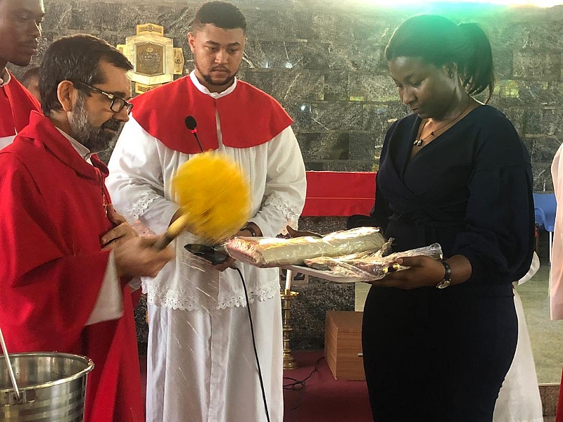 St. John Berchmans Society Donates To OLA Parish