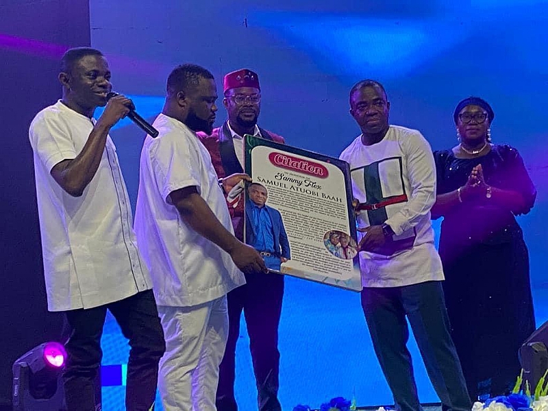 Blogger Dan Lartey Honors Sammy Flex At REMEDI PRAISE 22