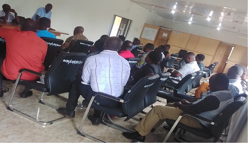 Dormaa East DCE meets institutional and unit heads for first time after ...