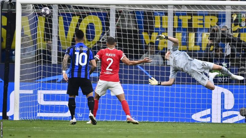 Champions League: Inter book Milan semi-final despite Benfica draw