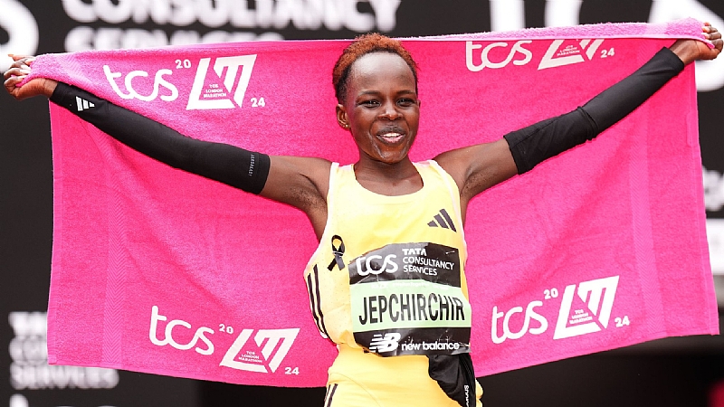 London Marathon 2024 results: Peres Jepchirchir breaks women's only ...