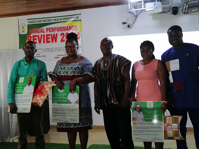 Wassa East District Health Directorate holds annual performance review ...