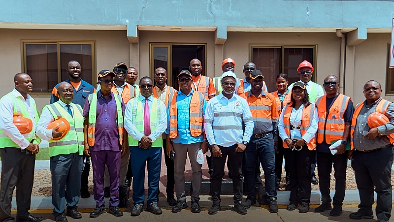 GOIL MD undertakes tours of company’s subsidiaries and operational sites