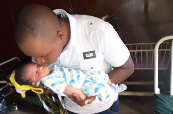 Actor, Piccolo Chidozie Welcomes Baby Boy with Wife