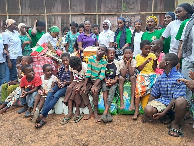 NMTC Tamale donates to Nyohini Children's Home