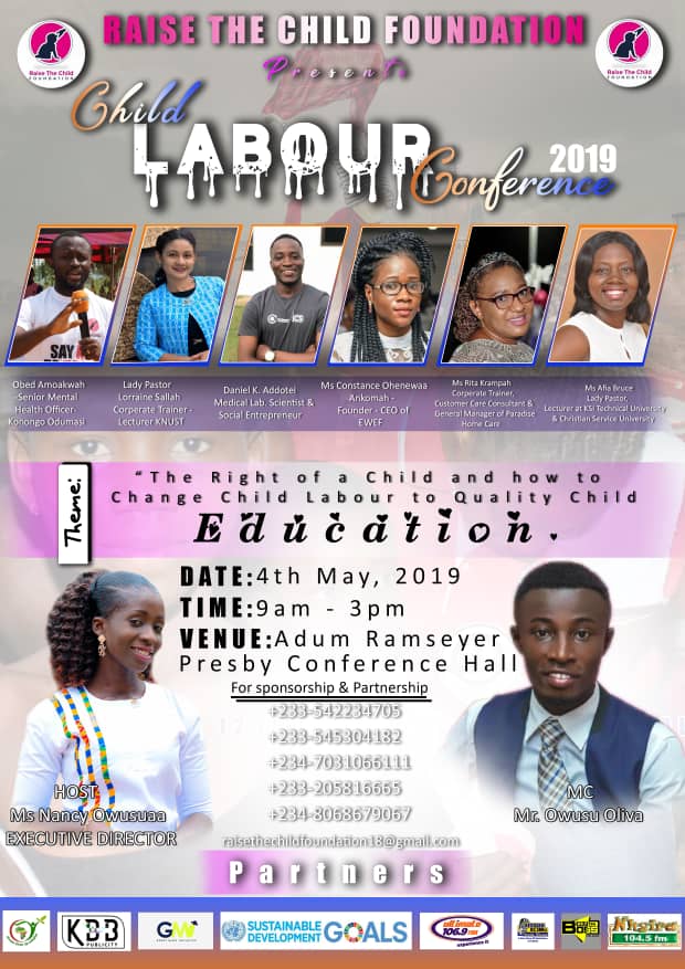 Child Labour Conference 2019: Changing Child Labour to Quality Child ...