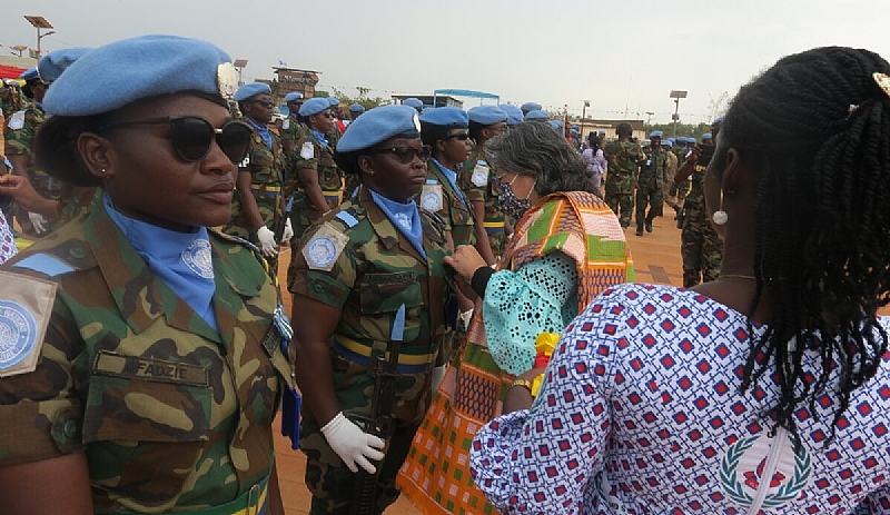 Ghanaian Peacekeepers Awarded Un Medals For Outstanding Service In ...