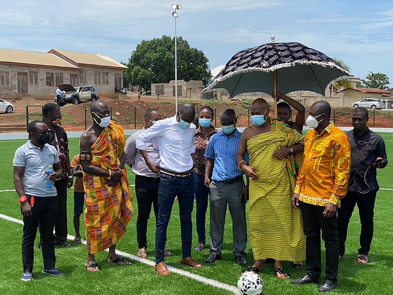 GNPC hands over Beposo Astroturf Facility