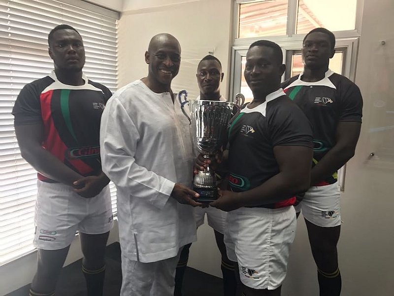 Kit Of Ghana Rugby Eagles Lands In Accra