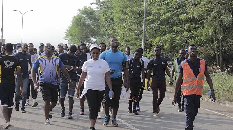 Accra Earthquake Alert Health Walk For June 1