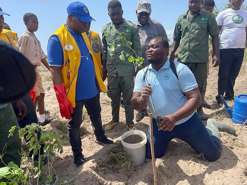 Lions commences restoration of Sakumo Ramsar Site
