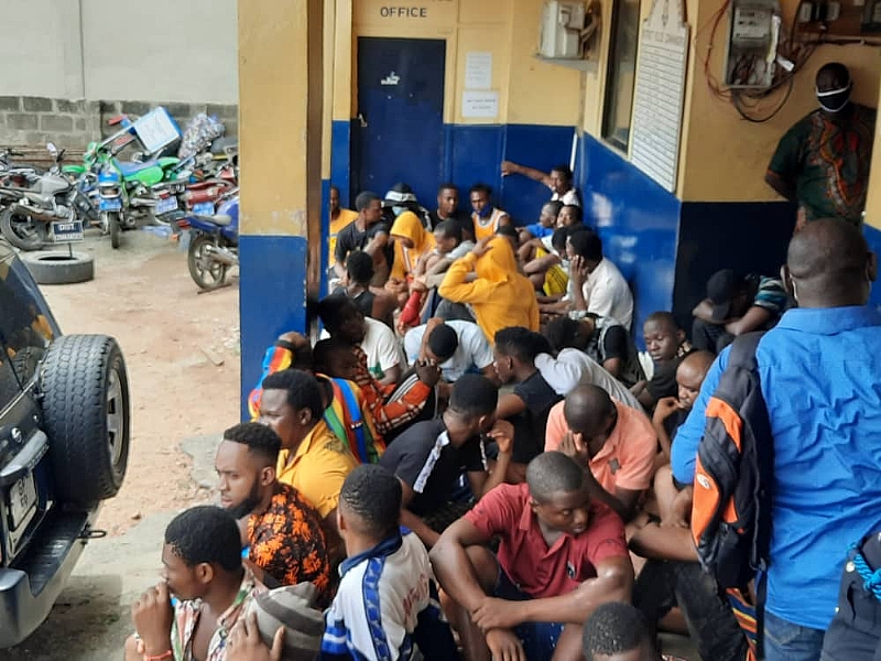 Kasoa: Over 300 Nigerian criminals arrested; over 245 laptops, 142 ...