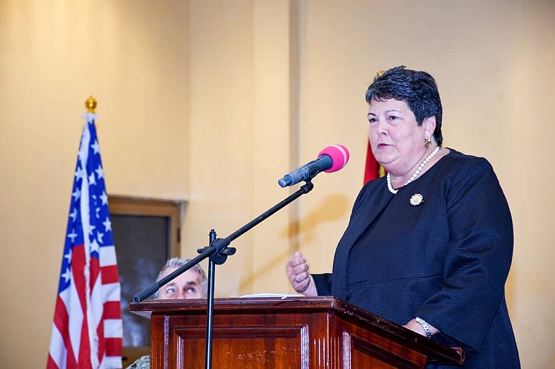 US Ambassador Virginia Palmer downplays impact of 10% tariffs on ...