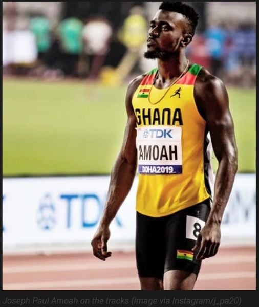 Joseph Paul Amoah - The first Ghanaian athlete to qualify for Tokyo ...