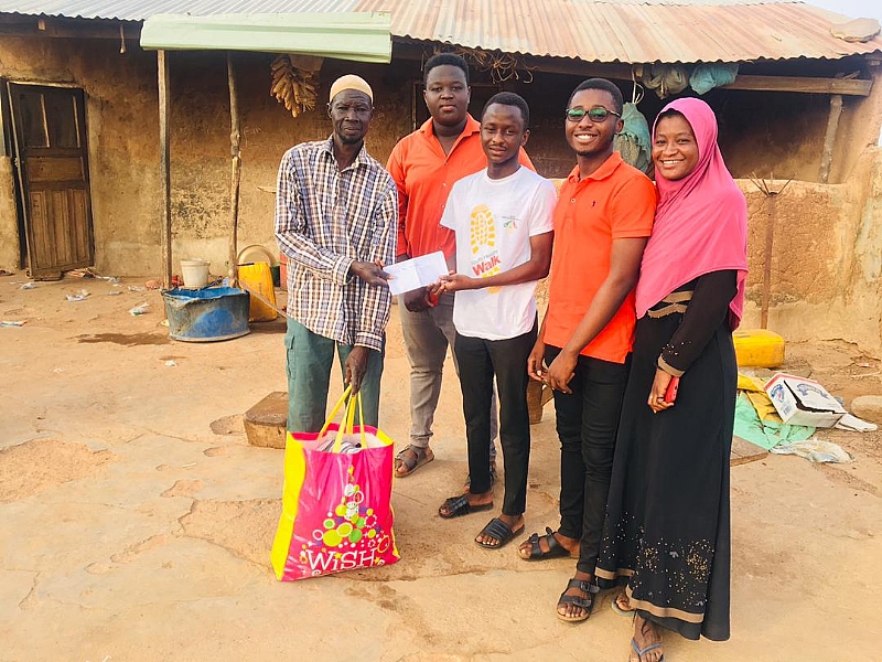 UDS Students donate to natives of Dungu Community and Nyohini