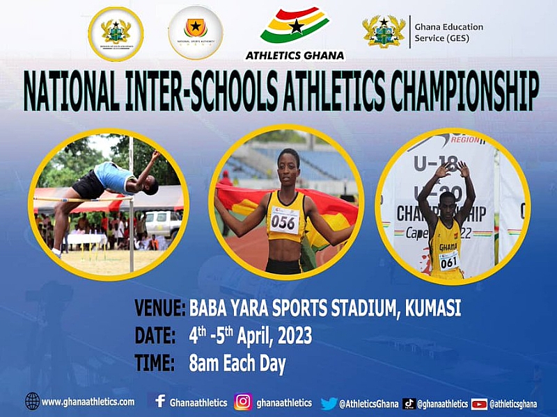 Athletics Ghana hosts 2023 National Inter-Schools Athletics Competition in Kumasi