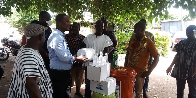 Adaklu MP, Kwame Governs Agbodza, donates to support the fight against ...