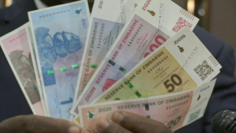 Zimbabwe unveils new currency as depreciation and inflation stoke turmoil