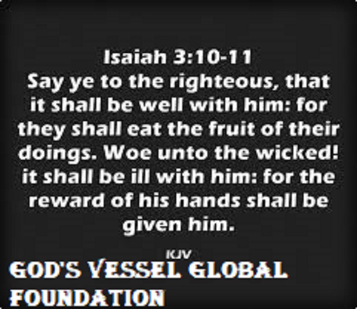 It shall be well with you this month