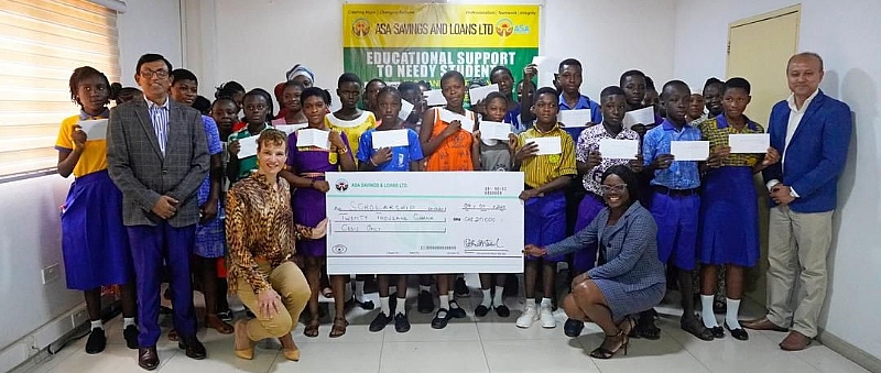 ASA Savings and Loans awards GHS20,000 to brilliant but needy students