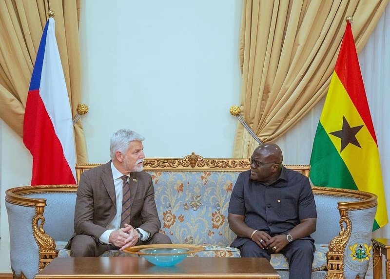 Czech President Petr Pavel arrives in Ghana for historic 3-day State visit