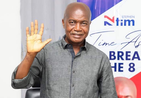 NPP Chairman Stephen Ntim takes break from 'bloody' thank you tour