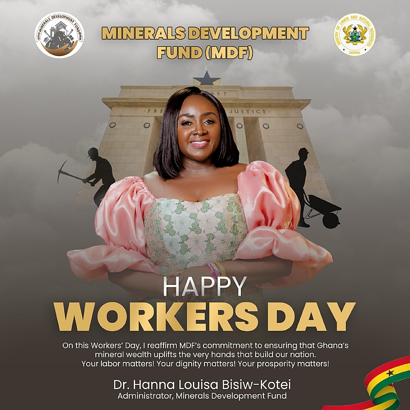 May Day: MDF Administrator salutes Ghanaian workers, pledges continued ...