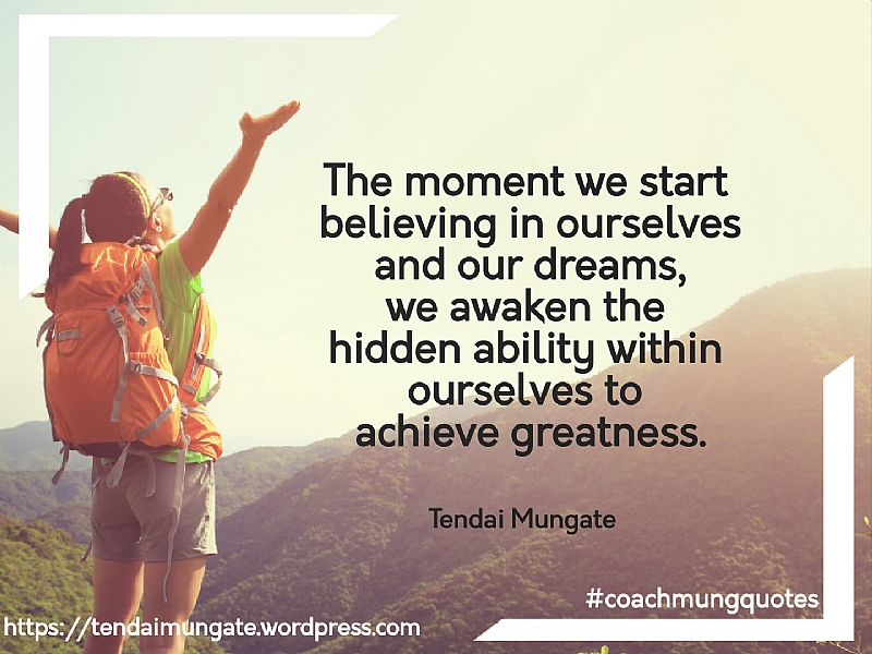 Self Belief: The Start Point Of Our Greatness